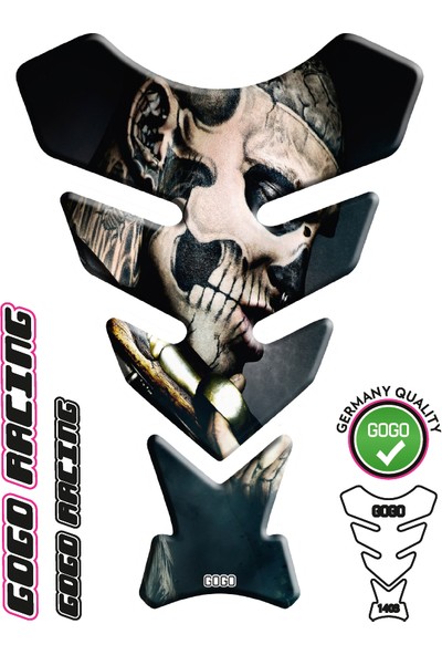 Gogomoto Gogo Racing Universal Tank Pad