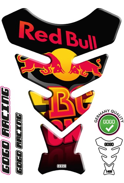 Gogomoto Redbull Universal Tank Pad Gogomoto Redbull Universal Tank Pad