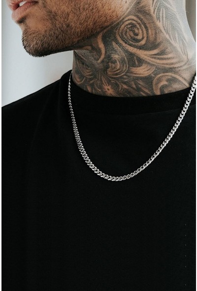 Bluem Erkek Gri Zincir Model - Ithal Kararmaz Çelik Erkek Zincir Bluem Erkek Gri Zincir Model - Ithal Kararmaz Çelik Erkek Zincir