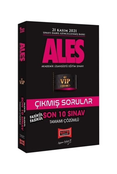 Yargı Yayınevi ALES Son 10 Sınav Fasikül Fasikül Tamamı Çözümlü Çıkmış Sorular Yargı Yayınevi ALES Son 10 Sınav Fasikül Fasikül Tamamı Çözümlü Çıkmış Sorular