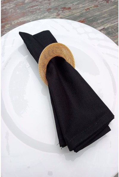 E-Sanat Evi 6 adet cleopatra lux metal peçete yüzüğü E-Sanat Evi 6 adet cleopatra lux metal peçete yüzüğü