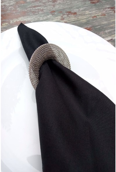 E-Sanat Evi 6 adet cleopatra lux metal peçete yüzüğü E-Sanat Evi 6 adet cleopatra lux metal peçete yüzüğü