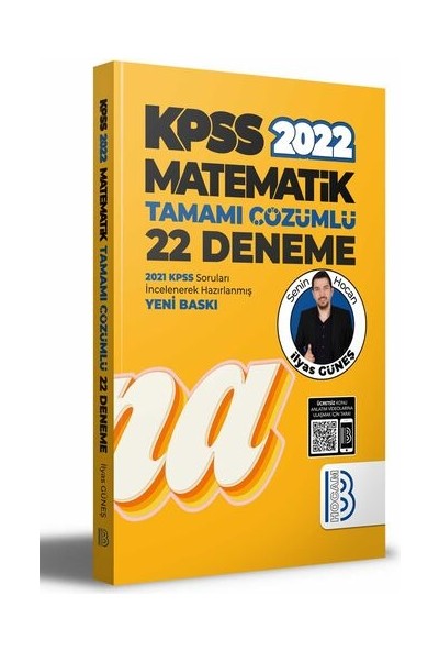 Benim Hocam Yayınları 2022 KPSS Matematik Tamamı Çözümlü 22 Deneme Benim Hocam Yayınları 2022 KPSS Matematik Tamamı Çözümlü 22 Deneme