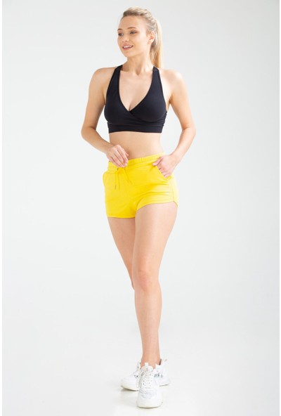 Speedlife Kadın Şort Concise Sarı Speedlife Kadın Şort Concise Sarı
