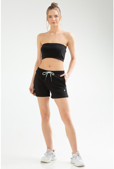Speedlife Kadın Şort Valor Siyah