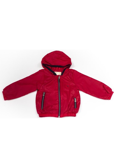 Verscon Erkek Koruma Fermuarlı Kapüşonlu Yağmurluk