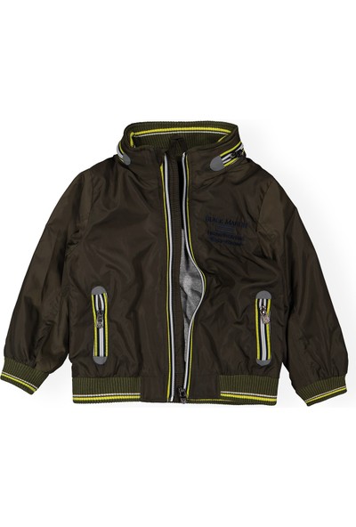 Verscon Erkek Çocuk Reflektör Detaylı Gizli Şapkalı Black Marlın Yağmurluk Verscon Erkek Çocuk Reflektör Detaylı Gizli Şapkalı Black Marlın Yağmurluk