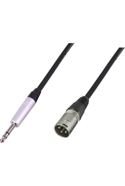 Ivox Xlr(M) - Trs Balanslı Sinyal Kablosu 5 Metre Ivox Xlr(M) - Trs Balanslı Sinyal Kablosu 5 Metre