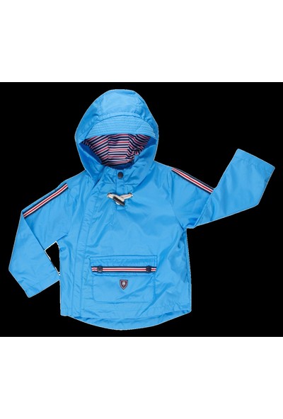 Verscon Erkek Koruma Fermuarlı Kapüşonlu Yağmurluk