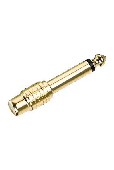 Purecon P6ADA Rca (Dişi) - 6.35 Mm. Mono (Erkek) Çevirici Purecon P6ADA Rca (Dişi) - 6.35 Mm. Mono (Erkek) Çevirici