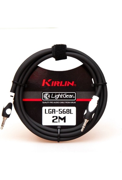 Kirlin LGA-568L 2 Metre Mini Jak - Mini Jak Kablo Kirlin LGA-568L 2 Metre Mini Jak - Mini Jak Kablo