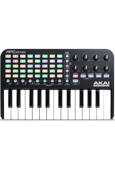 Akai APCKEY25 Müzik Prodüksiyonu Klavye Kontrol Cihazı Akai APCKEY25 Müzik Prodüksiyonu Klavye Kontrol Cihazı