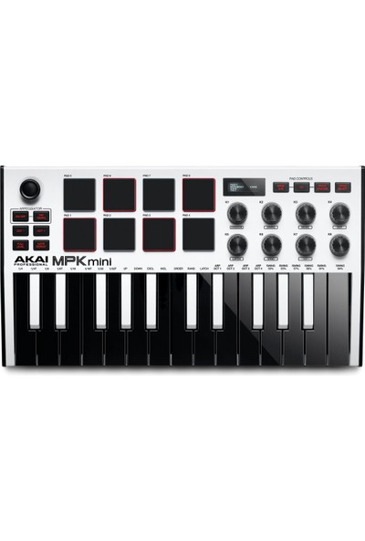 Akai Mpk Mini Mk3 - 25 Tuşlu Midi Klavye Akai Mpk Mini Mk3 - 25 Tuşlu Midi Klavye