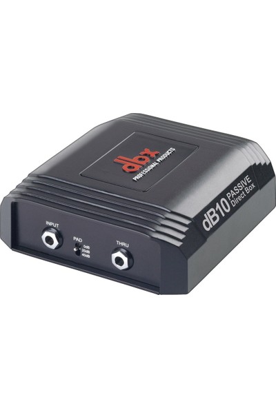 Dbx DB10 Pasif Direct Box Dbx DB10 Pasif Direct Box
