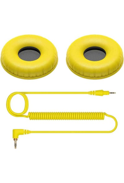Pioneer HC-CP08 Kulaklık Pad ve Kablo (Hdj-Cue1 ve HDJ-CUE1BT) Sarı