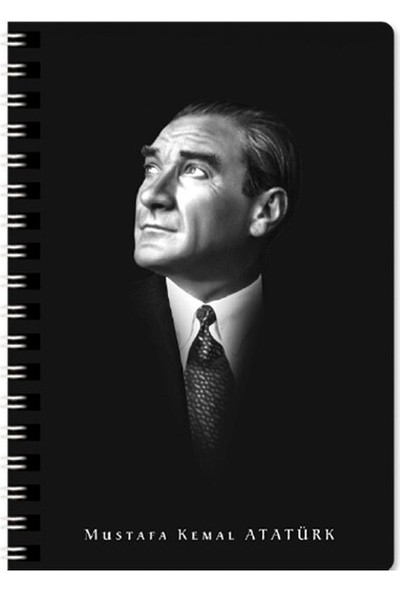 Keskin Color Atatürk Karton Kapak 80 Yaprak A6 Çizgili Not Defteri Model-4 Keskin Color Atatürk Karton Kapak 80 Yaprak A6 Çizgili Not Defteri Model-4