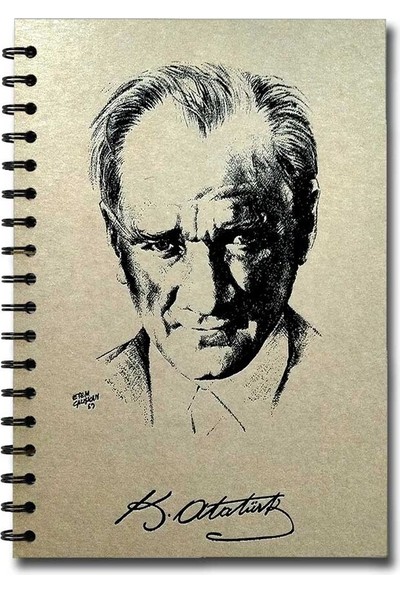 Keskin Color Funky Atatürk Spiralli Karton Kapak 100 Yaprak 16,5X22,5 Çizgisiz Defter Model-3 Keskin Color Funky Atatürk Spiralli Karton Kapak 100 Yaprak 16,5X22,5 Çizgisiz Defter Model-3