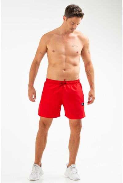 Speedlife Erkek Şort Nautical Kırmızı
