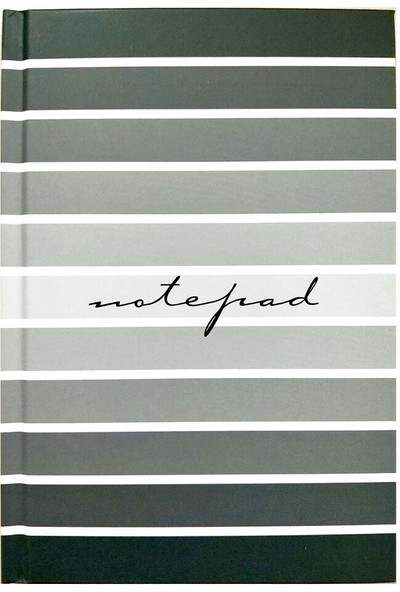 Keskin Color Shades Ciltli Siyah Sert Kapak 64 Yaprak 14X20 Çizgili Defter