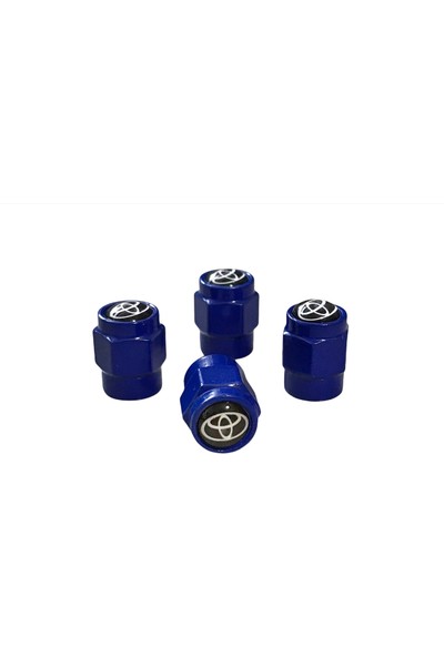 Cms Toyota Mavi Sibop Kapağı - Toyota Lüks Sibop Kapağı - Toyota - 4 Adet Cms Toyota Mavi Sibop Kapağı - Toyota Lüks Sibop Kapağı - Toyota - 4 Adet