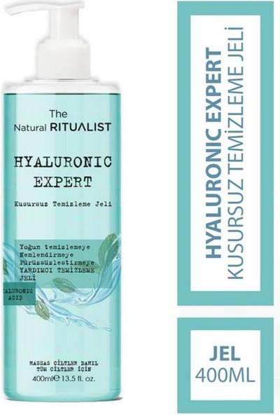 The Natural Ritualist Hyaluronic Kusursuz Temizleme Jeli 400 ml The Natural Ritualist Hyaluronic Kusursuz Temizleme Jeli 400 ml