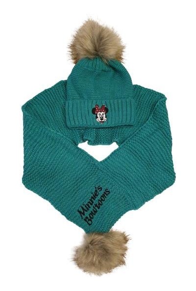 Sea Bubbles Minnie Atkı Bere Takımı