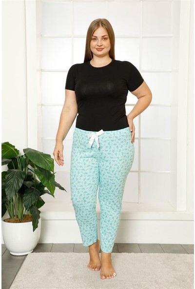 Moto Angela Büyük Beden Kadın Pijama Tek Alt Soft Ev Giyim MIRELA78 Moto Angela Büyük Beden Kadın Pijama Tek Alt Soft Ev Giyim MIRELA78