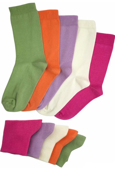 Black Arden Socks 5 Çift Düz Pastel Renkli Soket Çorap 36-41 Numara BT-0336 Black Arden Socks 5 Çift Düz Pastel Renkli Soket Çorap 36-41 Numara BT-0336
