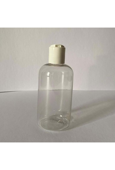 Medleys 250 ml Boş Disk Kapaklı Şeffaf Plastik Şişe
