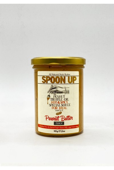Spoon Up Trüflü & Acılı Fıstık Ezmesi Bıg Sıze 485 gr