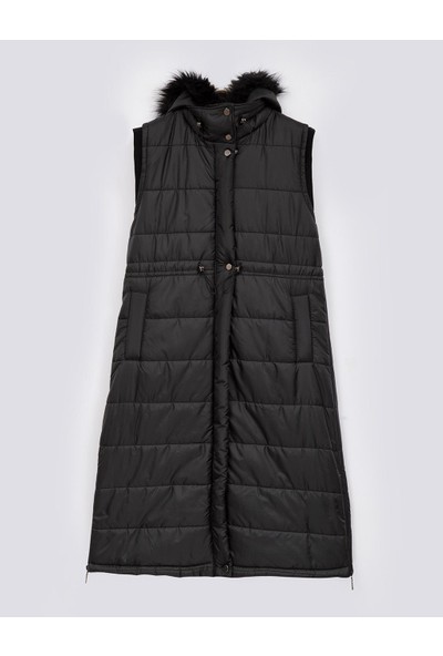 Moda İlgi Kayra Kapitone Yelek 20011 - Siyah Moda İlgi Kayra Kapitone Yelek 20011 - Siyah