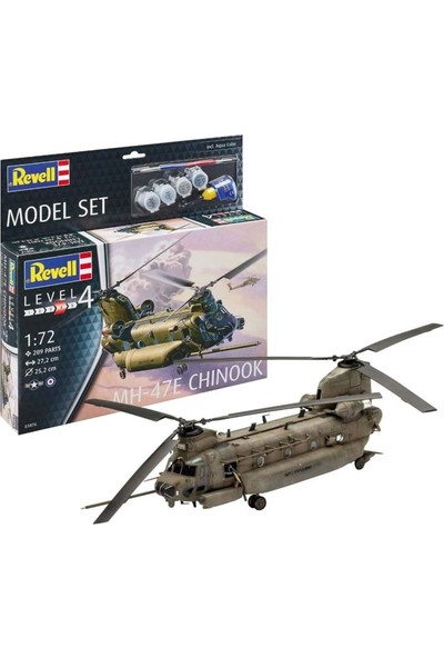 Revell REVELL-63876 Chınook Helikopter Model Set