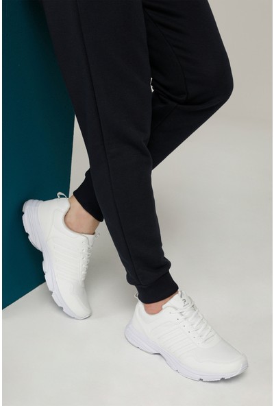 PS55 1pr Beyaz Erkek Comfort Ayakkabı