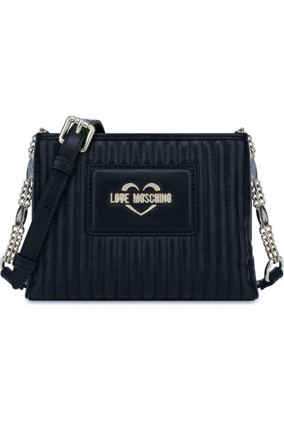 Love Moschino Çapraz Ça, Standart, Siyah