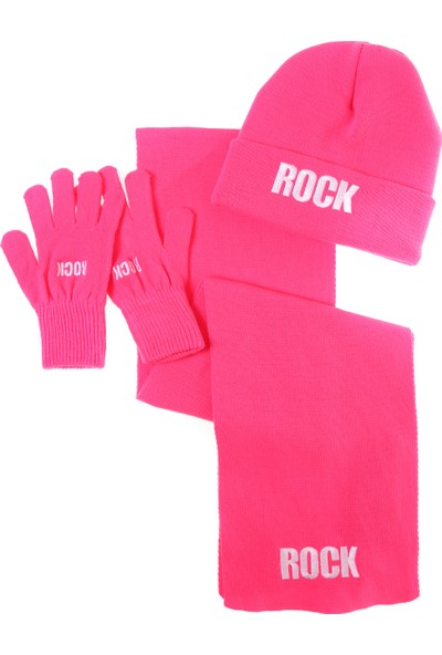 Funky Rocks Atkı-Bere-Eldiven Tk Funky Rocks Atkı-Bere-Eldiven Tk