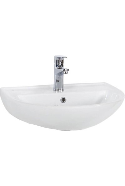 Creavit 40X50 cm Oval Duvara Monte Lavabo TP155 Creavit 40X50 cm Oval Duvara Monte Lavabo TP155