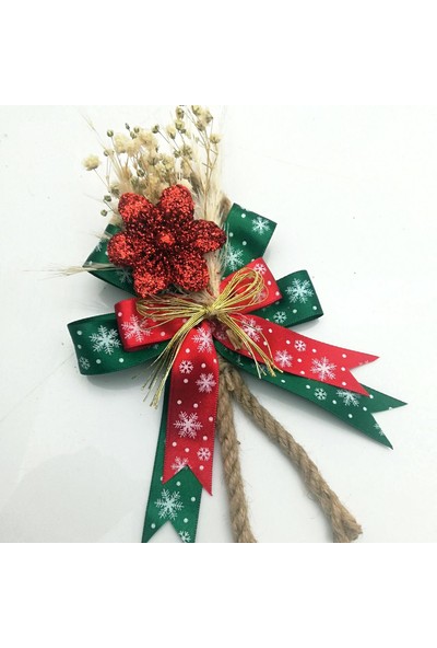 Lora Davet Yılbaşı Yeniyıl Hediye Paketleri ve Şişe Çiçekleri, Fiyonkları Süsleri (1 Adet) Çok Renkli - 43000 Lora Davet Yılbaşı Yeniyıl Hediye Paketleri ve Şişe Çiçekleri, Fiyonkları Süsleri (1 Adet) Çok Renkli - 43000