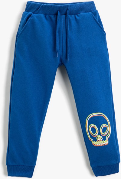 Koton Kurukafa Baskılı Eşofman Altı Jogger