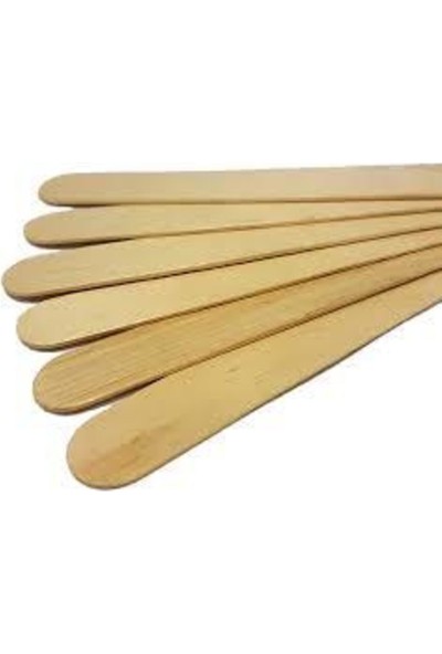 True Line Ahşap Ağda Spatulası ve Tahta Dil Basacağı