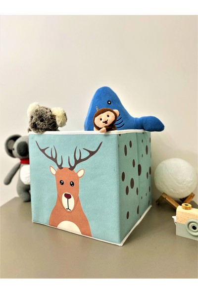 Rope Home Baskılı Kapaksız Kutu 30 x 30 x 30 cm