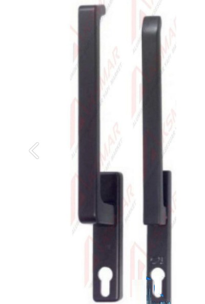 Aksmar Tam Otomatik Sürme Için Çift Taraflı Kapı Kolu (Bir Tarafı Basık) - Koyu Kahve Aksmar Tam Otomatik Sürme Için Çift Taraflı Kapı Kolu (Bir Tarafı Basık) - Koyu Kahve