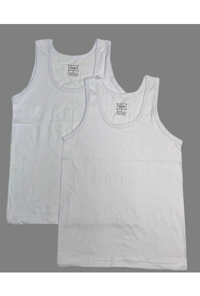 Tutku Erkek Çocuk Düz Beyaz Atlet 2'li Paket Tutku Erkek Çocuk Düz Beyaz Atlet 2'li Paket