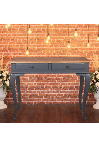 Roys Ahşap 100 cm Çekmeceli Antrasit Açık Ceviz Dresuar Roys Ahşap 100 cm Çekmeceli Antrasit Açık Ceviz Dresuar