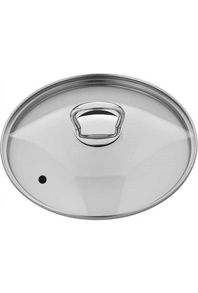 Dogant Tencere Tava Sahan Için Temperli Cam Kapak 20 cm Buhar Delikli Dogant Tencere Tava Sahan Için Temperli Cam Kapak 20 cm Buhar Delikli