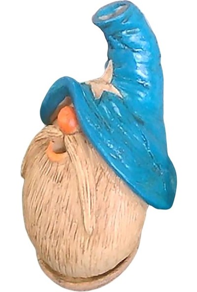 Lovoski Reçine Backflow Tütsü Koni Burner Tutucu Gnome Şelale Ev Dolabı Mavi (Yurt Dışından)