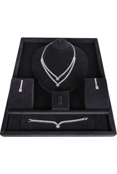 Hayalperest Boncuk Henna Zirkon Taşlı Kolye Küpe ve Bileklik Seti Hayalperest Boncuk Henna Zirkon Taşlı Kolye Küpe ve Bileklik Seti