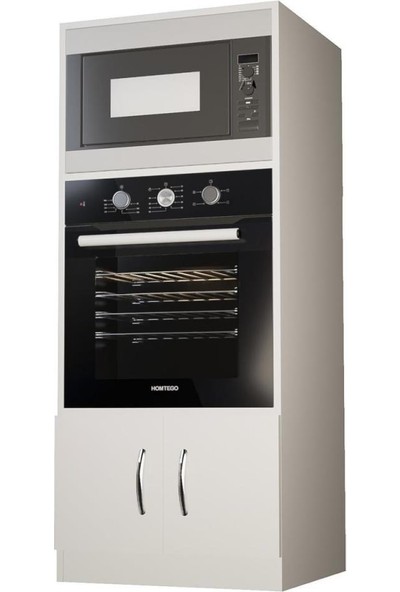 Era Home Mdf Ankastre ve Mikrodalga Fırın Mutfak Dolabı
