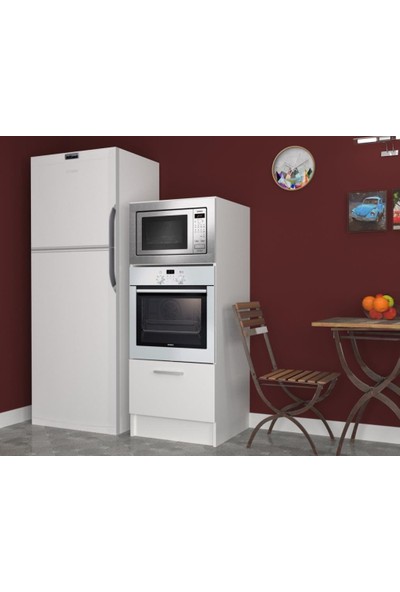 Era Home Ankastre Fırın Mikro Boy Dolap 144 cm Era Home Ankastre Fırın Mikro Boy Dolap 144 cm