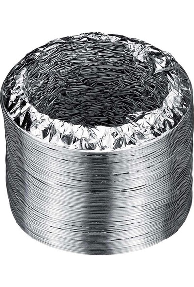 Badem10 Telli Kopmayan Davlumbaz Baca Flexible Aspiratör Borusu 10 Metre