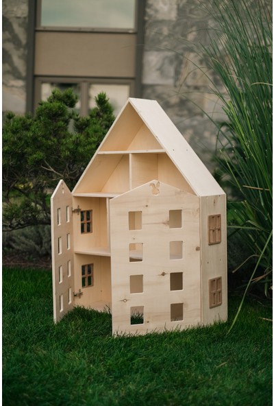 Montessorie Ahşap Oyuncak Büyük Bebek Evi Montessorie Ahşap Oyuncak Büyük Bebek Evi